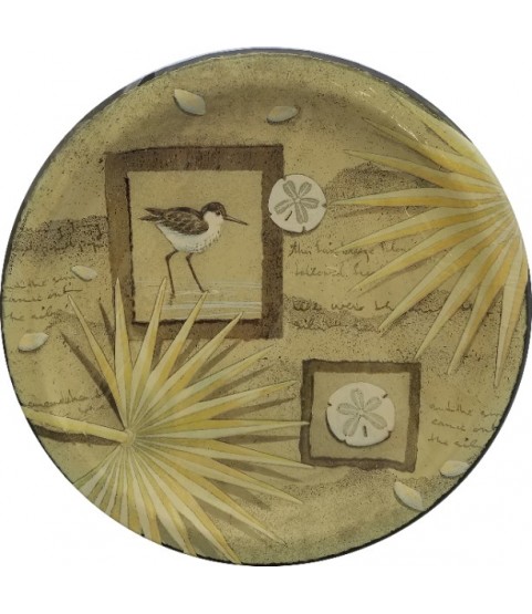 Summer 'Shoreline' Extra Large Paper Plates (8ct)