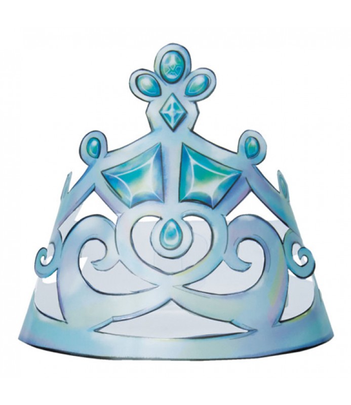 Ariel the Little Mermaid 'Under the Sea' Paper Tiaras (8ct)