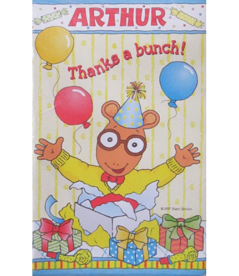 Arthur Thank You Notes w/ Envelopes (8ct)