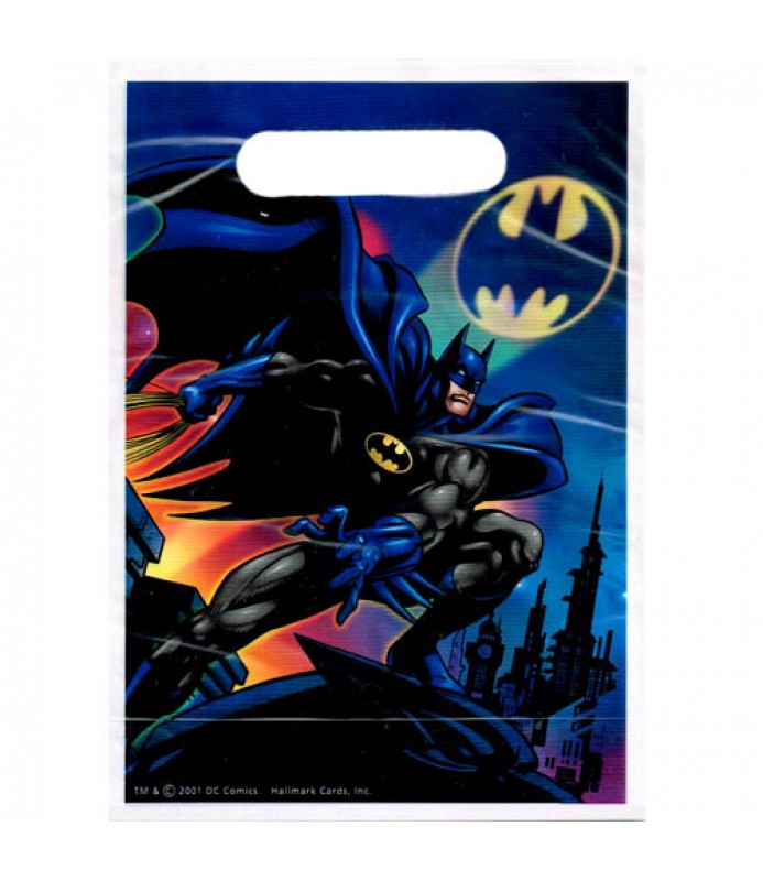 Batman Vintage 2001 Favor Bags (8ct)