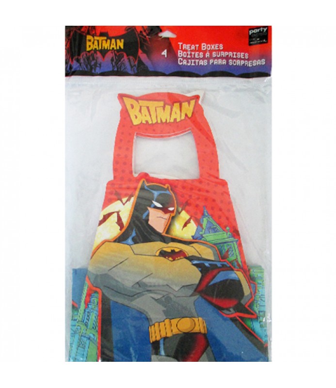 Batman 'The Batman' Favor Boxes (4ct)