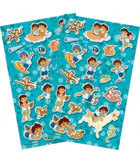 Go Diego Go! Stickers (2 sheets)