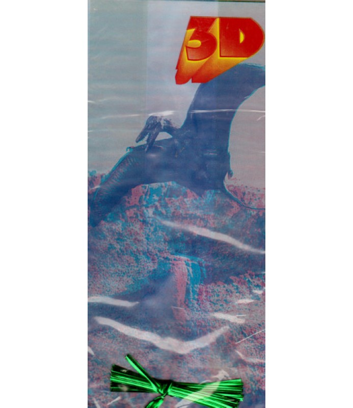 3D Dinosaur Cello Favor Bags w/ Twist Ties (16ct)