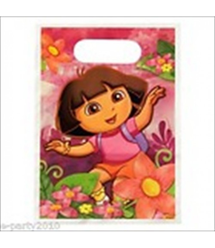 Dora the Explorer 'Flower Adventure' Favor Bags (8ct)