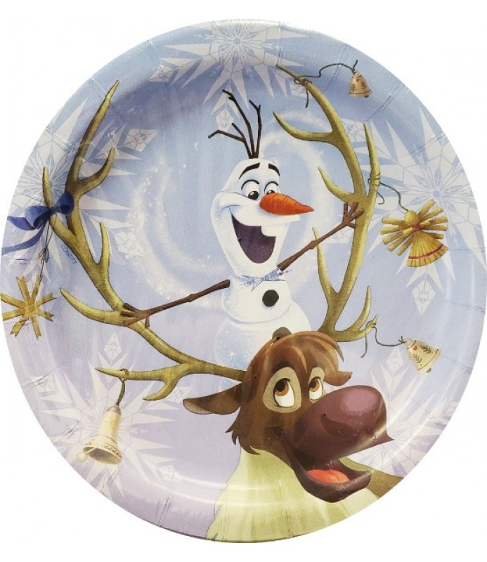 Frozen 2 Olaf Small Paper Plates (8ct)