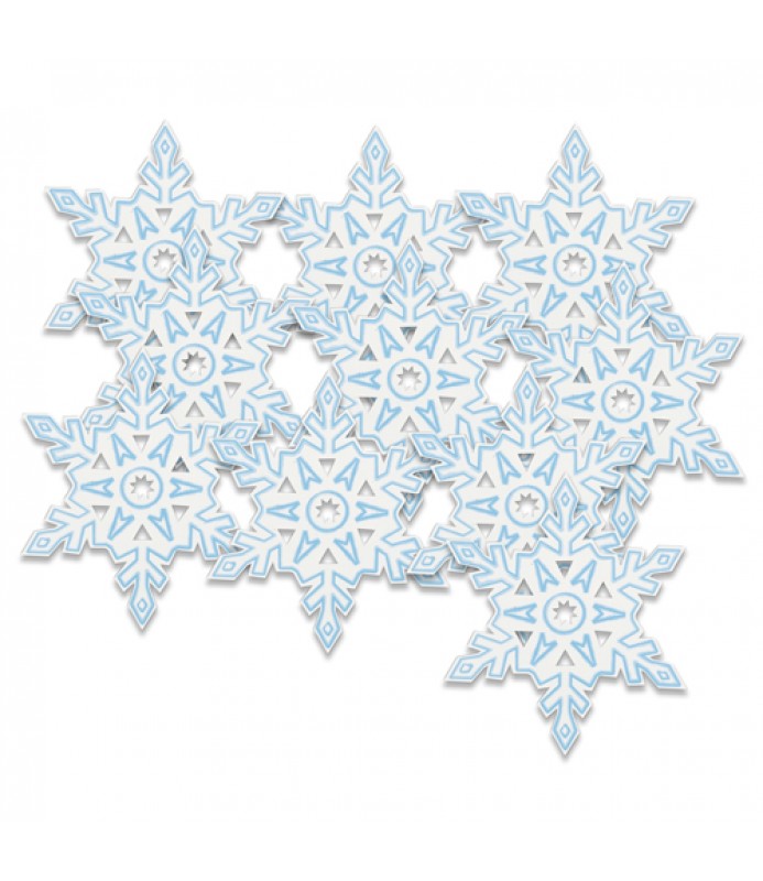 Snowflakes Mini Cutouts (10ct)