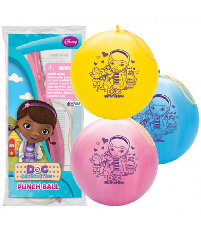 Doc McStuffins Pink Punch Ball (1ct)