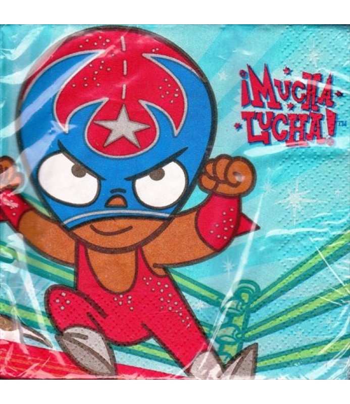Mucha Lucha Small Napkins (16ct)