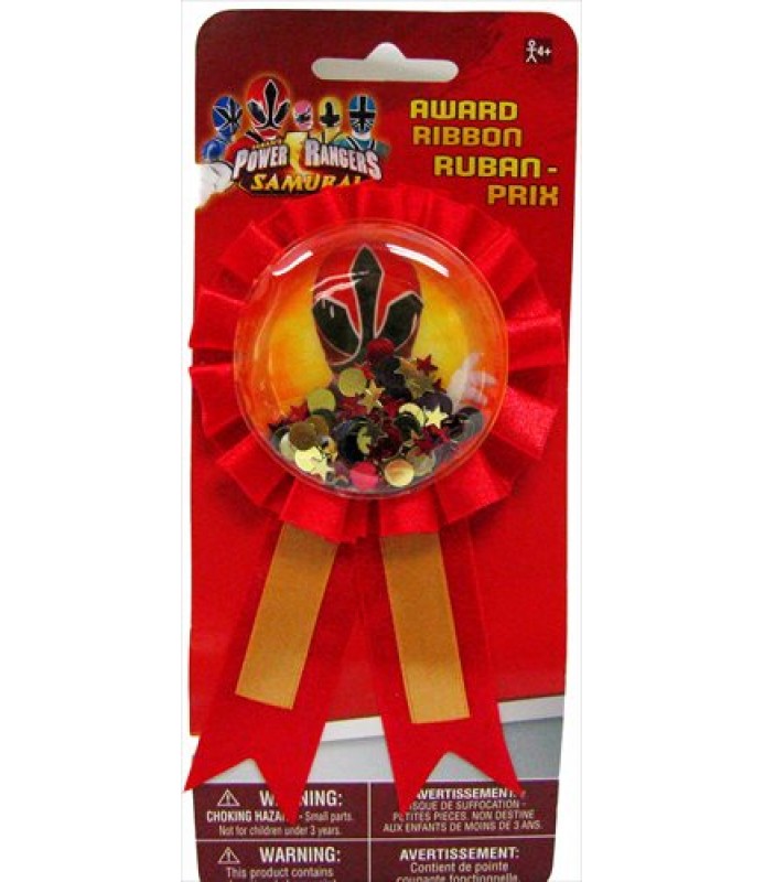 Power Rangers Samurai Award Ribbon (1ct)