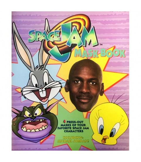 Space Jam Vintage 1996 Purple Mask Book (1ct)