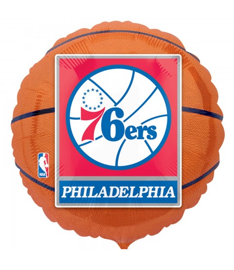 NBA Philadelphia 76ers Foil Mylar Balloons (3ct)