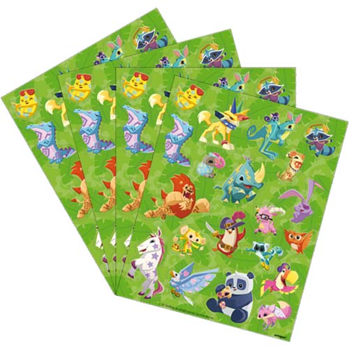 Animal Jam Stickers (4 sheets)