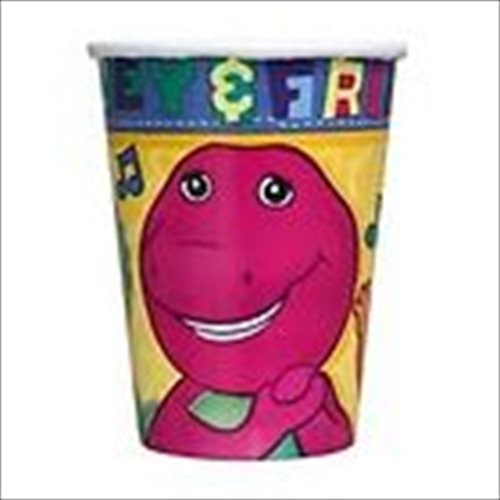 Barney and Friends 9oz Paper Cups (8ct)
