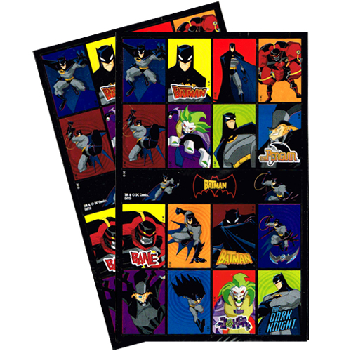 Batman 'The Batman' Stickers (2 sheets)