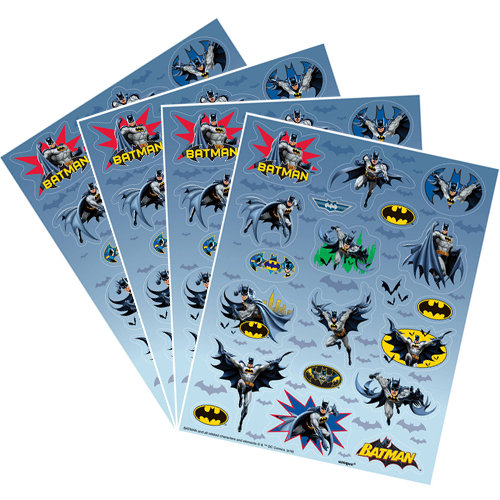 Batman 'Gotham Hero' Stickers (4 sheets)
