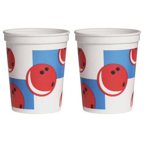 All Star Bowling Reusable Keepsake Cups (2ct)