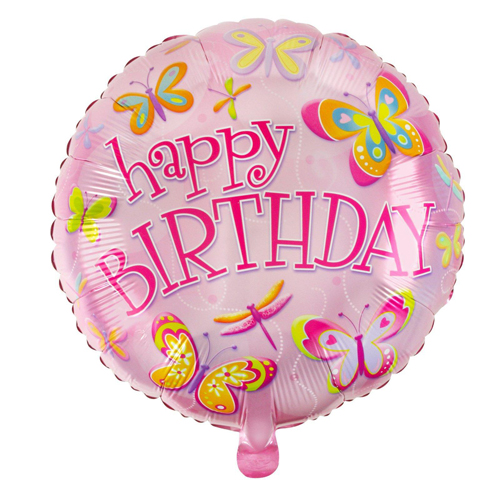 Butterfly & Dragonfly Foil Mylar Balloon (1ct)