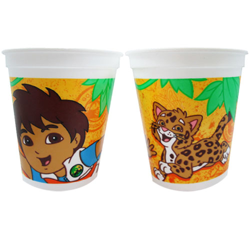 Go Diego Go! Reusable Keepsake Cups (2ct)