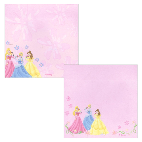 Disney Princess Sticky Note Pads / Favors (2ct)
