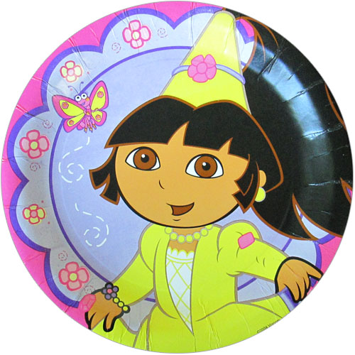 Dora the Explorer 'Princess' Large Paper Plates (8ct)