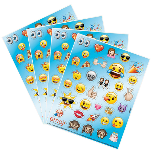 Emoji Stickers (4 sheets)