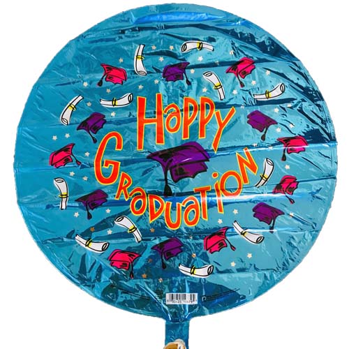 Graduation 'Happy Graduation' Foil Mylar Balloon (1ct)