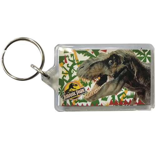 Jurassic Park Vintage 1992 'Tropical T-Rex' Keychain / Favor (1ct)