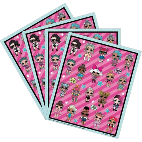 LOL Surprise! Stickers (4 sheets)