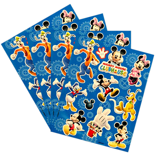 Mickey Mouse 'Fun and Friends' Stickers (4 sheets)