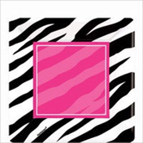 Pink And Black Zebra Stripes