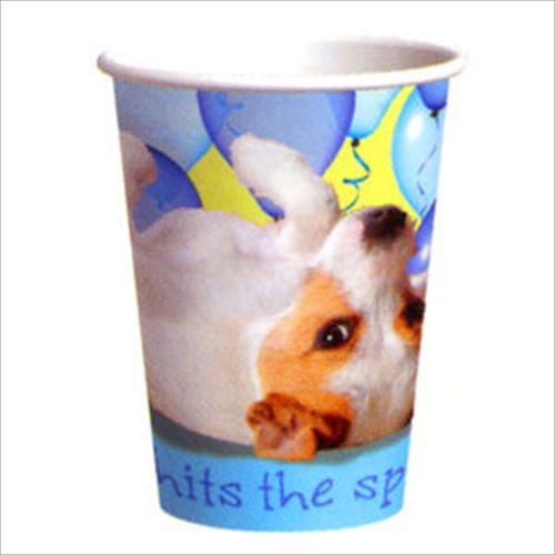 Puppy Party 9oz Paper Cups (8ct)