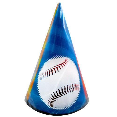 Baseball Cone Hats (8ct)