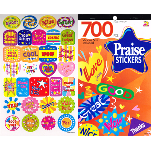 Praise Sticker Book (700 stickers)