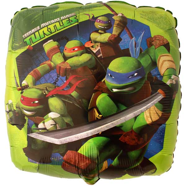 Teenage Mutant Ninja Turtles Cartoon Mylar Balloon (1ct)