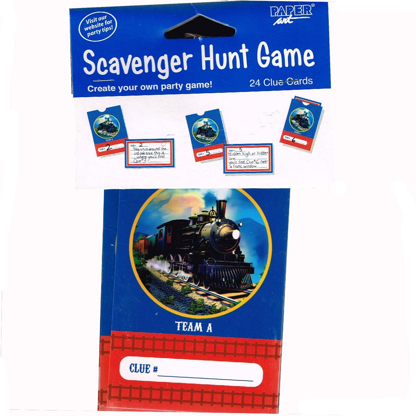 Clickety Clack Train Scavenger Hunt Game (1ct)